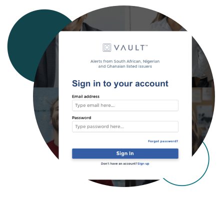 Register for email alerts - alexforbes investor relations